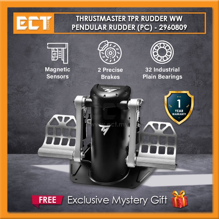 Thrustmaster TPR Rudder WW Pendular Rudder (PC) - 2960809 | Shopee Malaysia