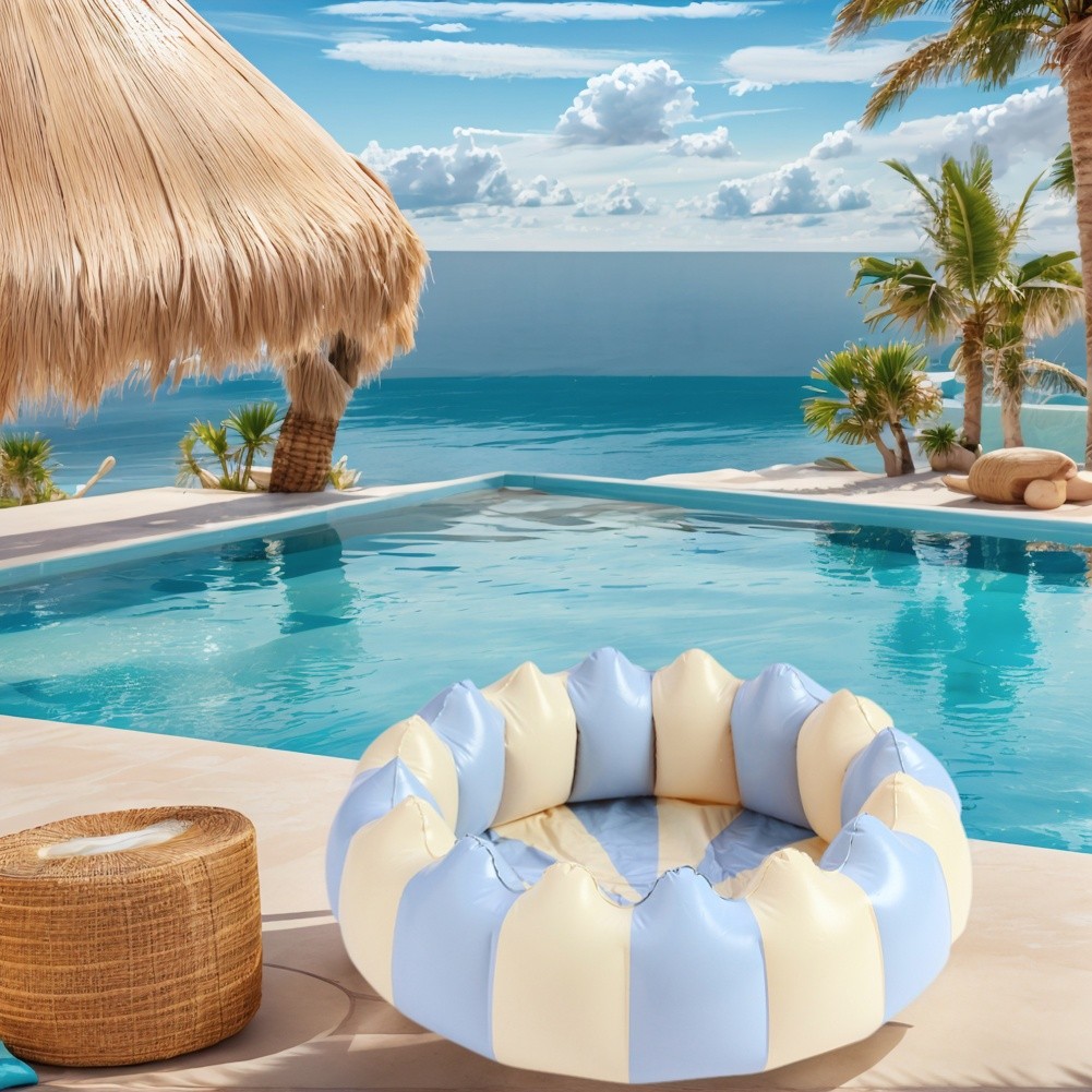 Inflatable Swimming Pool Paddling Pools Anti Slip Kids Inflatable Pool ...