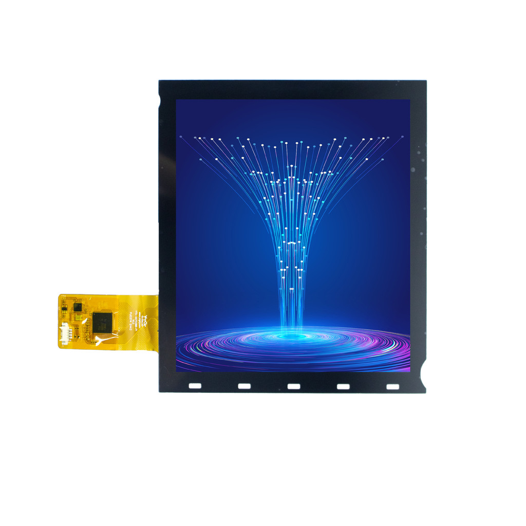 Skrin Paparan LCD Persegi LVDS/RGB 7-inci 720*720 Pemasangan LCD TFT ...
