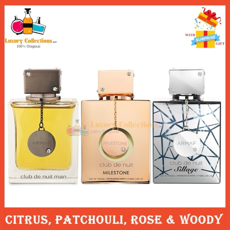 Original Armaf Club de Nuit / Urban / Intense Man / Untold / Milestone ...