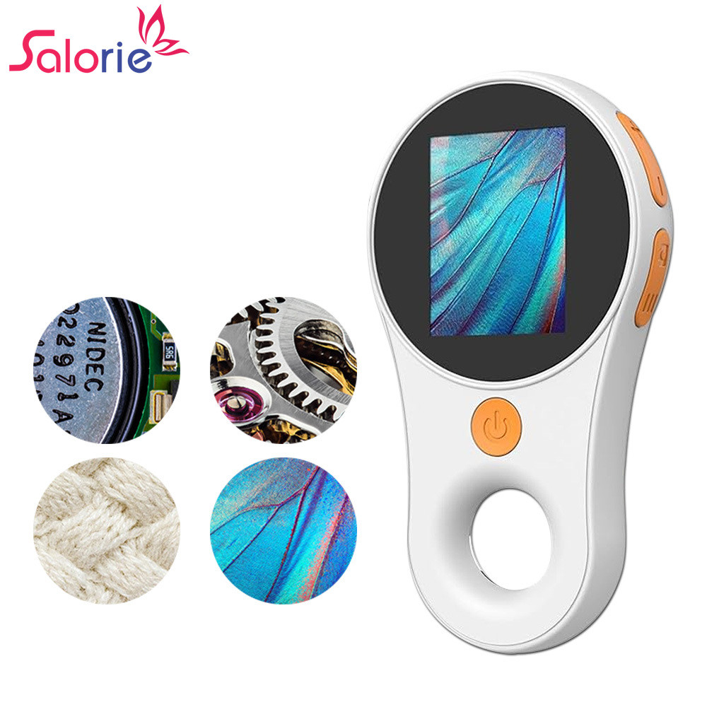 Salorie Handheld Dermatoscope Skin Analyzer Machine, Wireless Portable ...