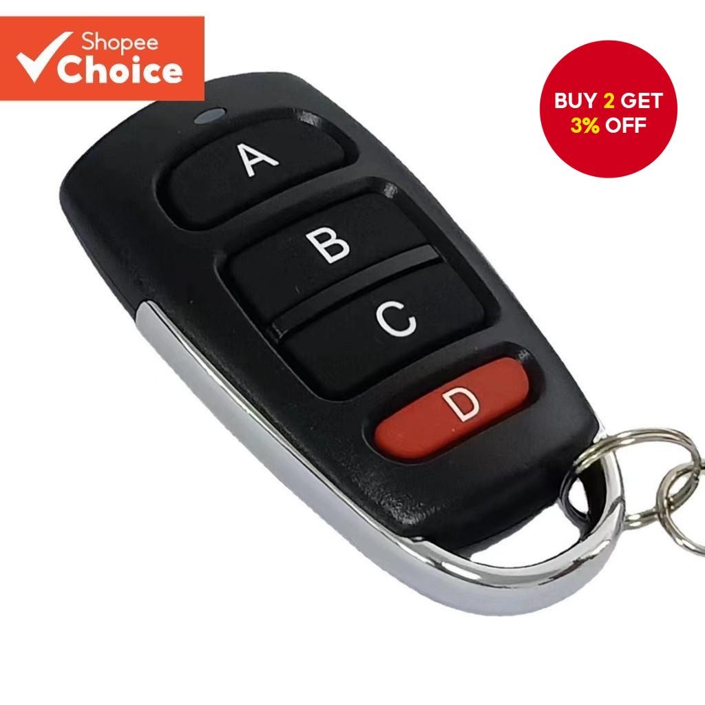 Wireless RF 433mhz Remote Control Copy Code Garage Door Gate Duplicator ...