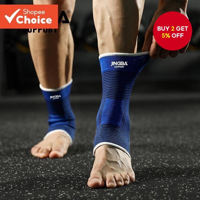 1 Pair Of High Elastic Compression Knitted Sports Ankle Support For ...