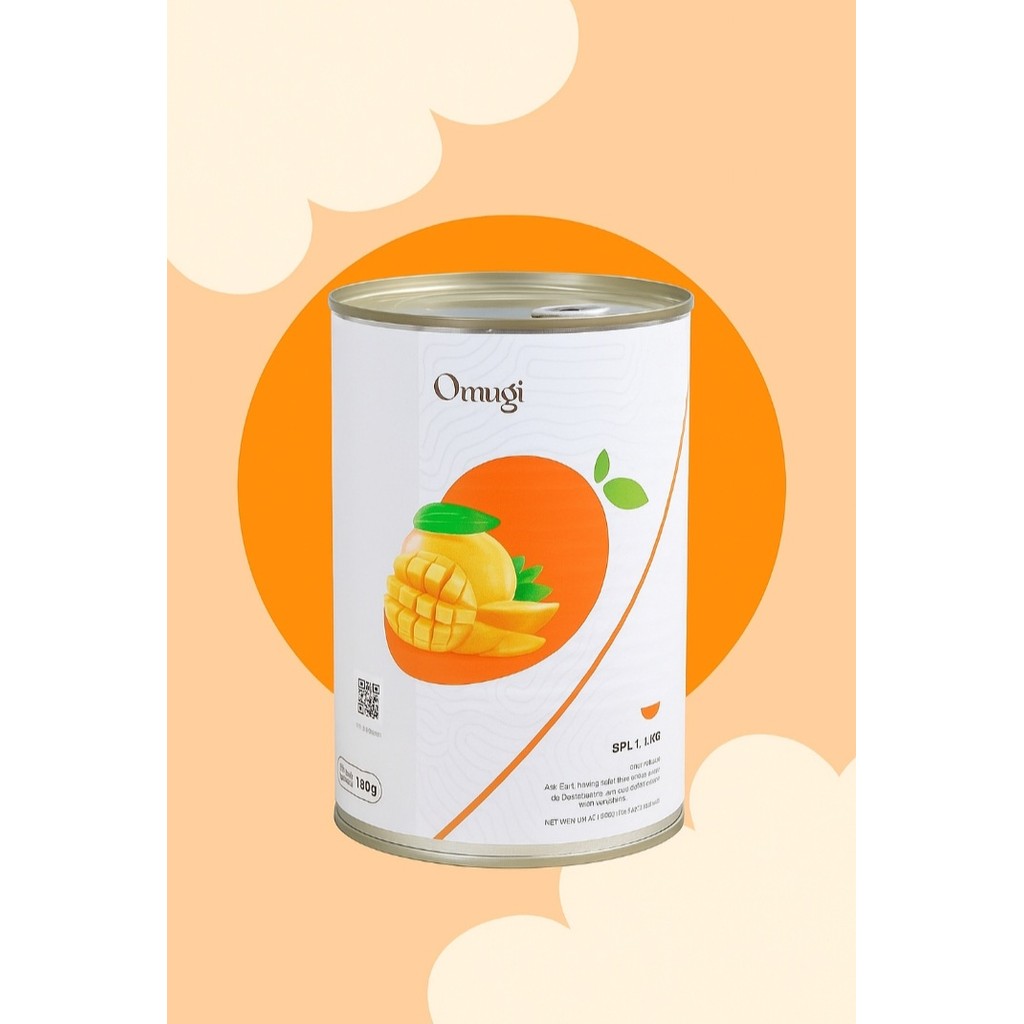 OMUGI Fruit Jam Original Mango Fruit Jam - Premium Mixue Jam, Tian lala ...
