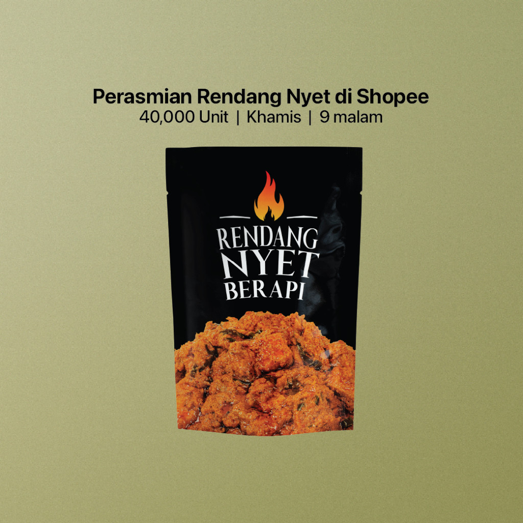 Rendang Nyet Berapi, Dendeng Nyet Berapi ,Dendeng Nyet EKSTRA PEDAS by ...