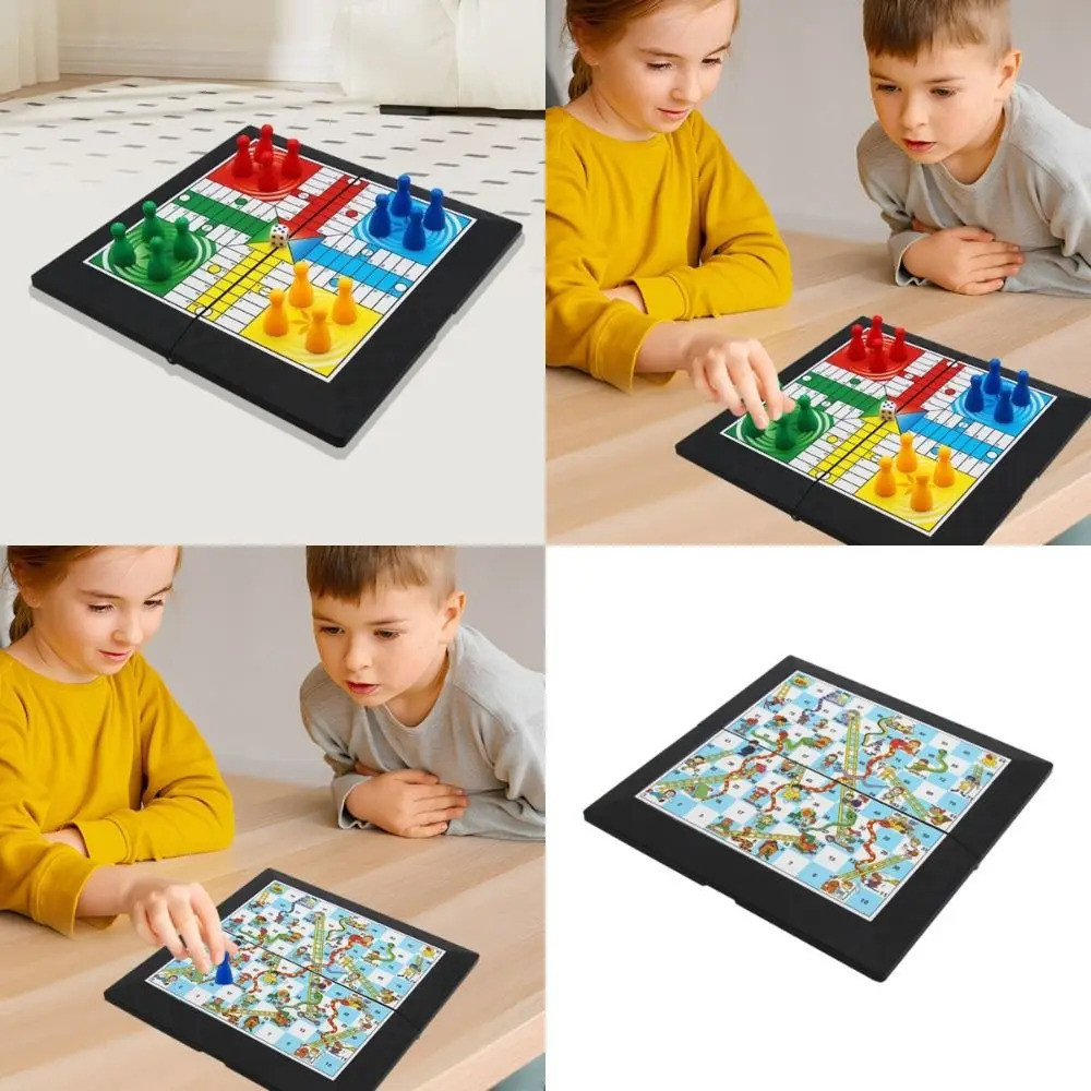 Set Permainan Ludo Boleh Lipat Klasik Kegemaran Pelanggan Permainan ...
