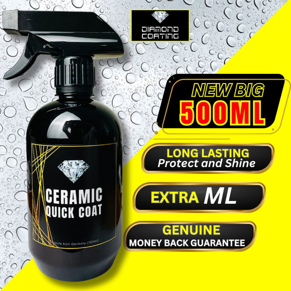 Diamond Coating【500ML Ceramic Quick Coating】 Coating Car Quick Coating ...