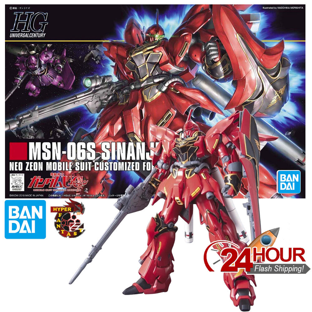 BANDAI HGUC 1/144 HGUC MSN-06S Sinanju (Gundam Model Kits) Mobile Suit Gundam UC | Shopee Malaysia