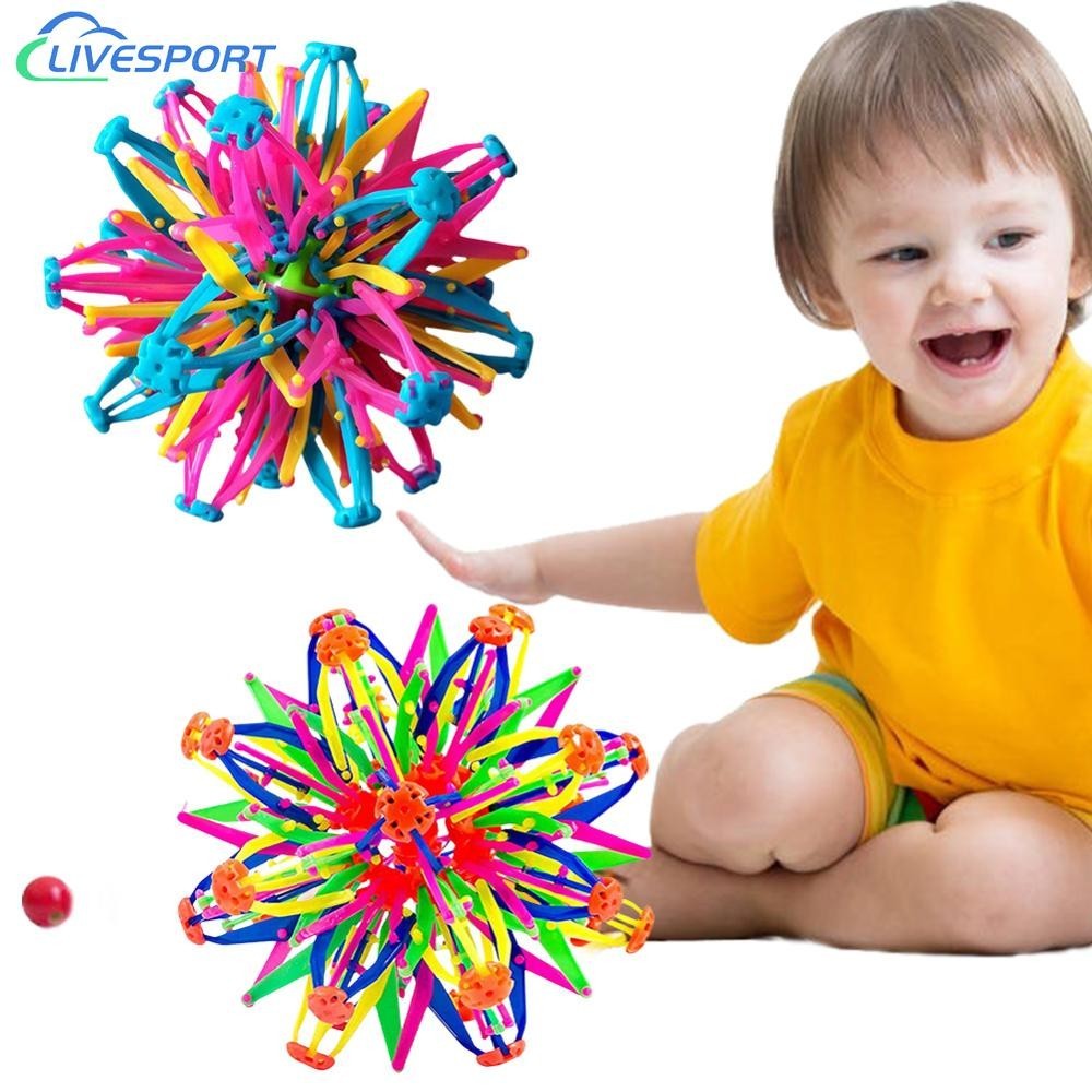 Expanding Ball Breathing Ball Toy Anti Stress Stretching Shrinking Ball ...