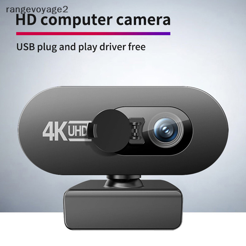 [rangevoyage2] 4K Full HD Webcam For PC Web Camera New Mini Web Cam ...