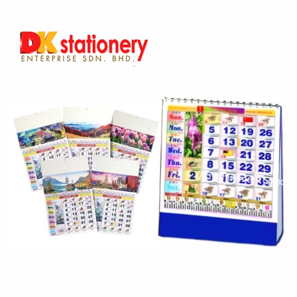 Calendar Horse 2025 (5" x 5") Kaki Jimat Wall Calendar Kalendar Kuda ...