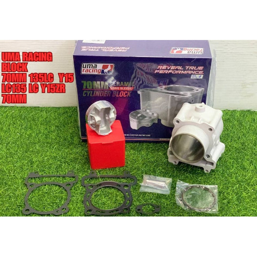 [ SLIP 35MM ] 70MM UMA RACING CERAMIC BLOCK WITH FORGED PISTON ( USE ...