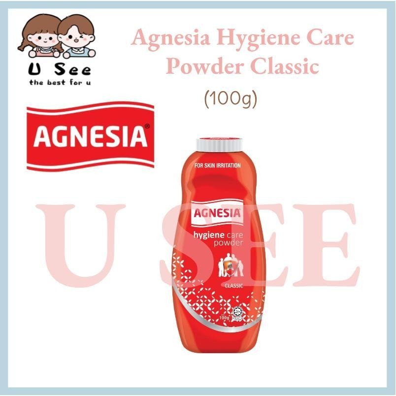 READY STOCK!!! Agnesia Hygiene Care Powder Classic (New Look) Agnesia ...