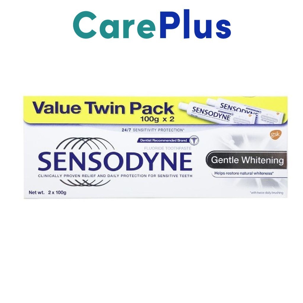 SENSODYNE GENTLE WHITENING VALUE TWIN PACK 100G X 2 | Shopee Malaysia