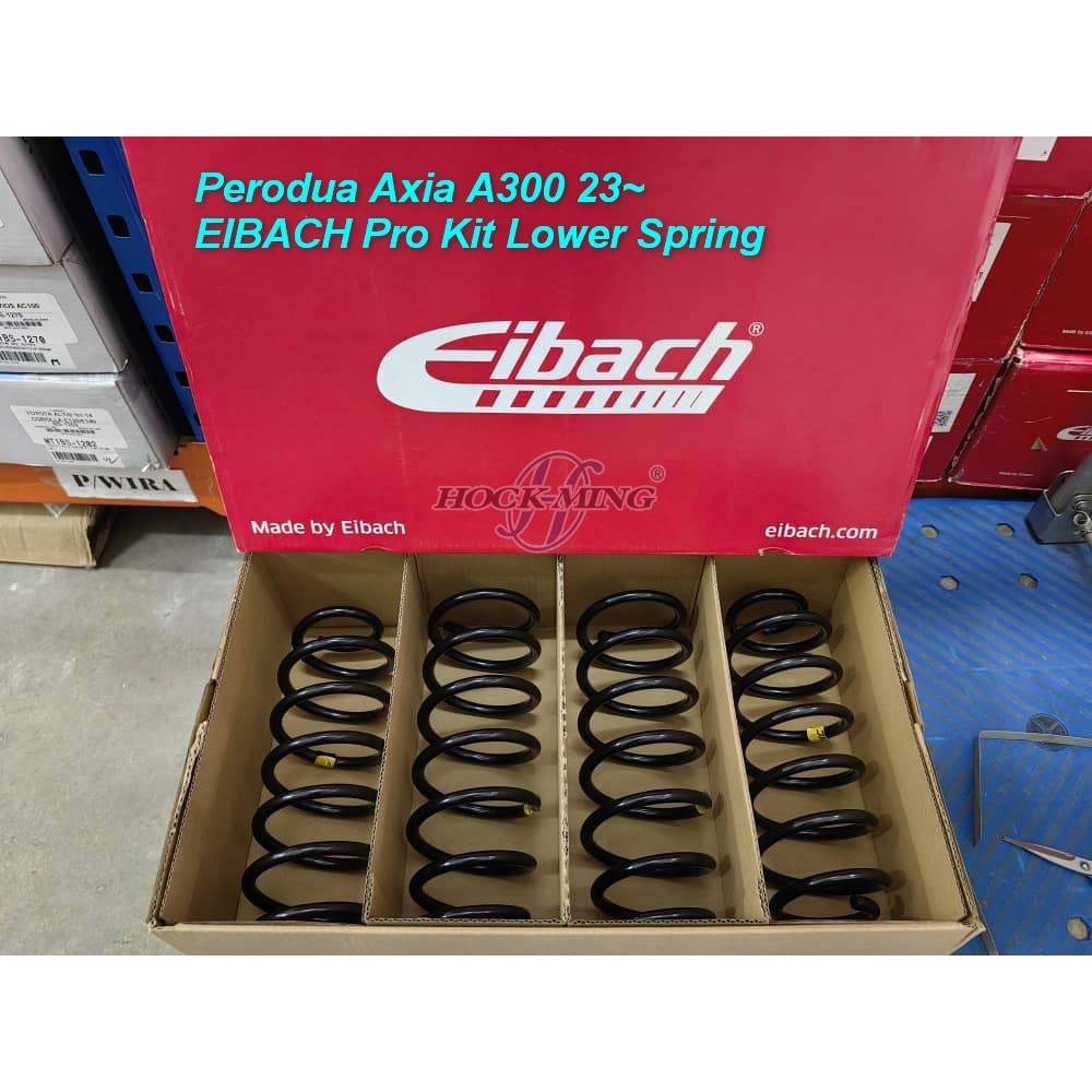 Perodua AXIA A300 2023~ Eibach Pro Kit Lowering Spring Sport | Shopee ...