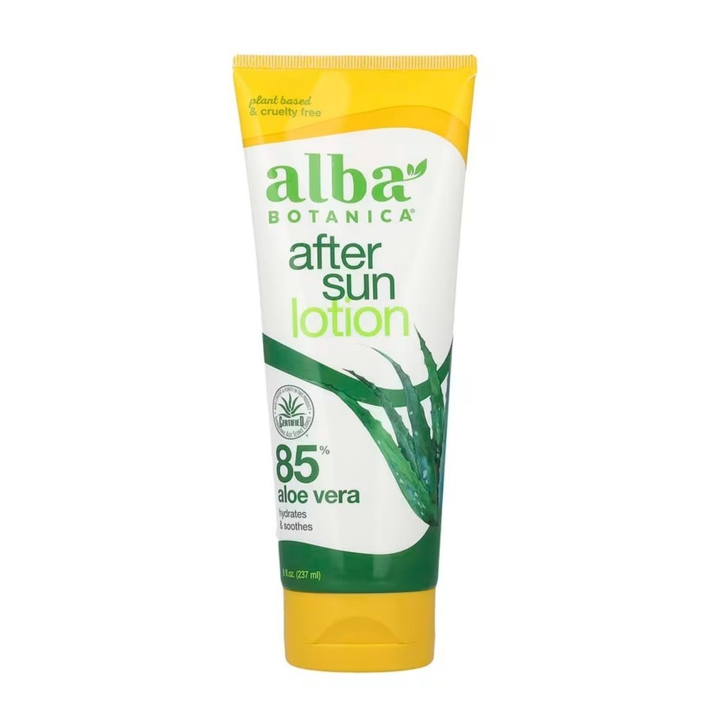 Alba Botanica, After Sun Lotion, 85% Aloe Vera , 8 fl oz (237 ml ...