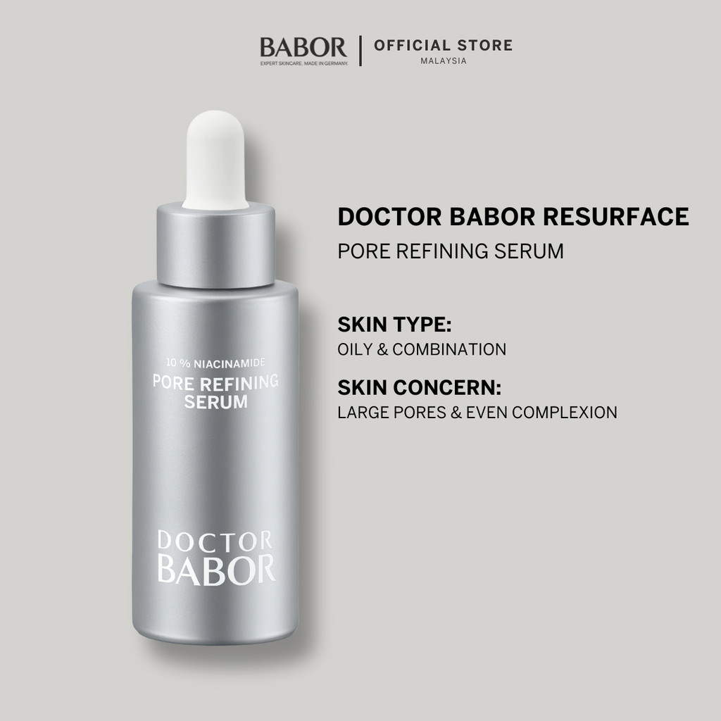 DOCTOR BABOR RESURFACE PORE REFINING SERUM 30ML - Pore reducing serum ...