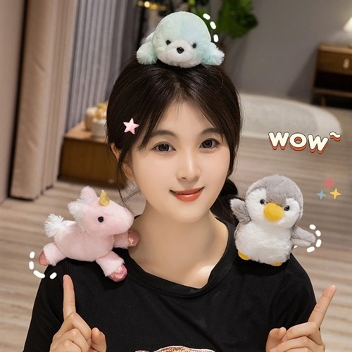 Standing Shoulder Animal Series Doll Octopus Seal Penguin Turtle ...