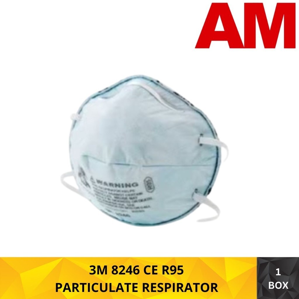 3M™ 8246 CE R95 PARTICULATE RESPIRATOR | Shopee Malaysia