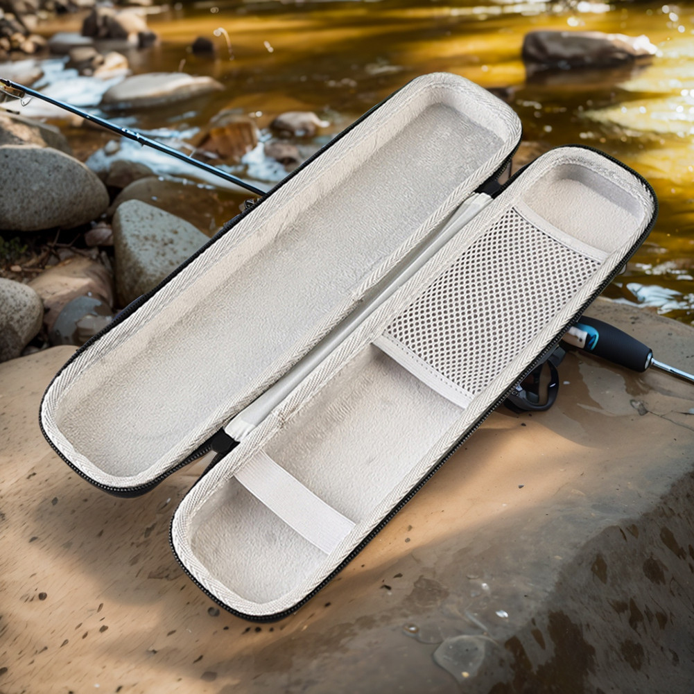 keepdreaming Hard Shell Fishing Rod Bag Fishing Pole Carrier Shock ...