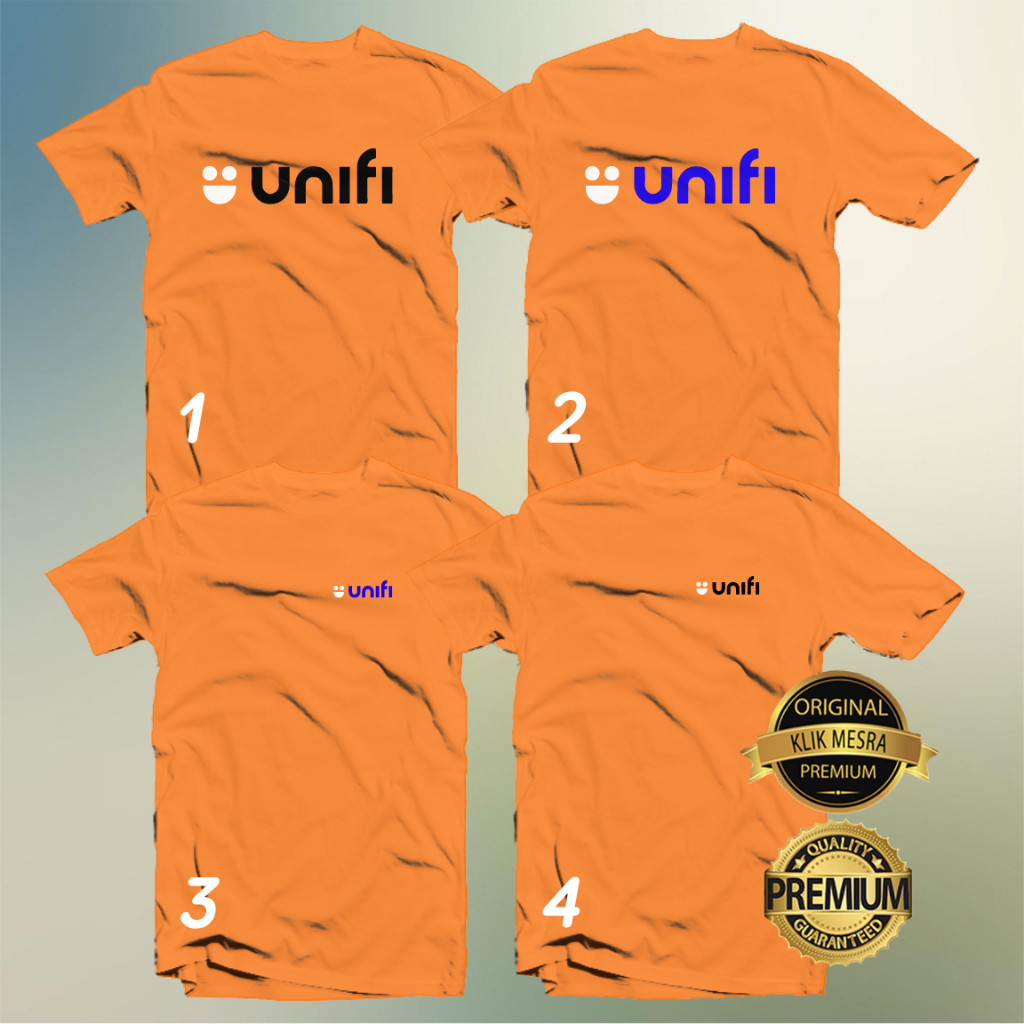 NEW UNIFI LOGO T-shirt Men Women Short Long Sleeves | Shopee Malaysia