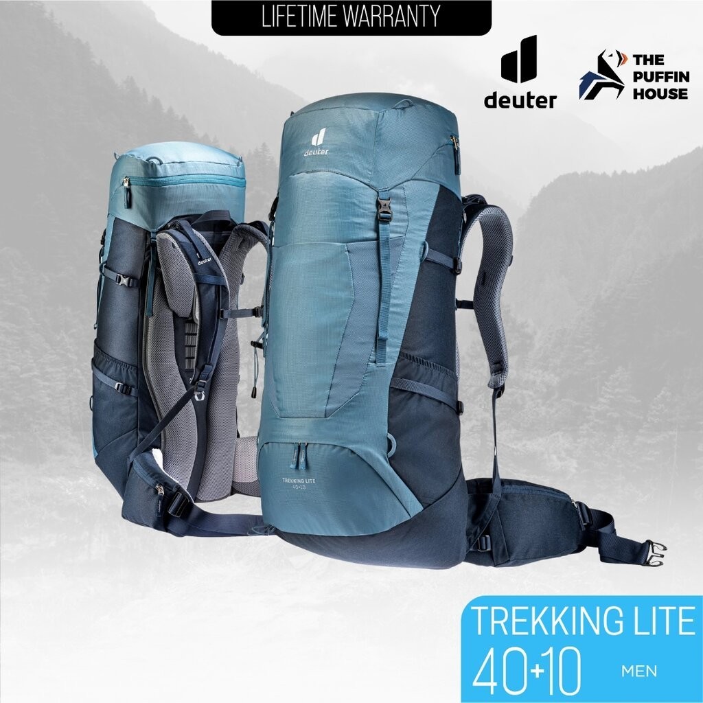 DEUTER Trekking Lite 40 + 10 Men's Hiking Backpack Size 40 + 10 Liters ...