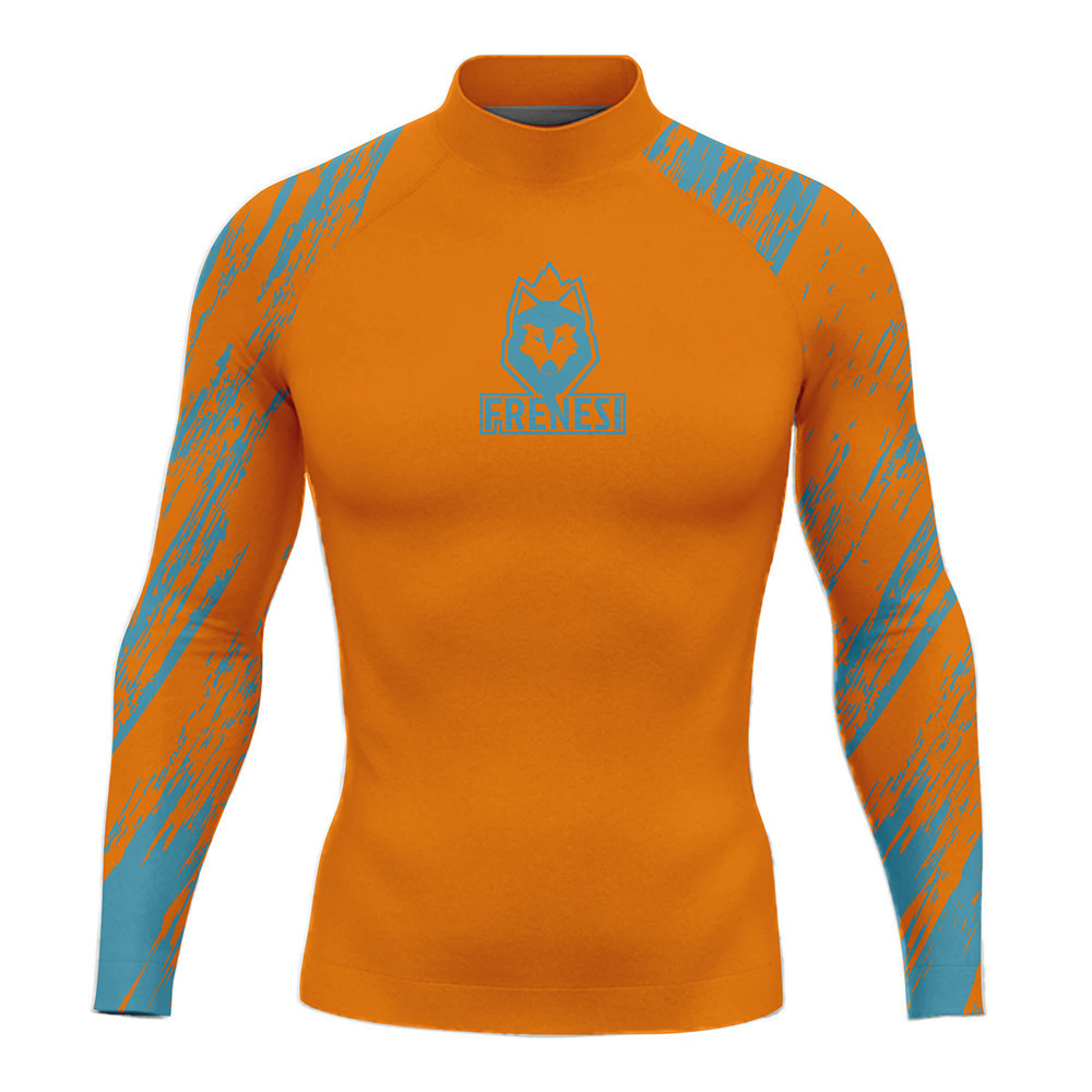 2025 STYLE Men Surf Rash Guard Long Sleeve UV Sun Protection Basic ...