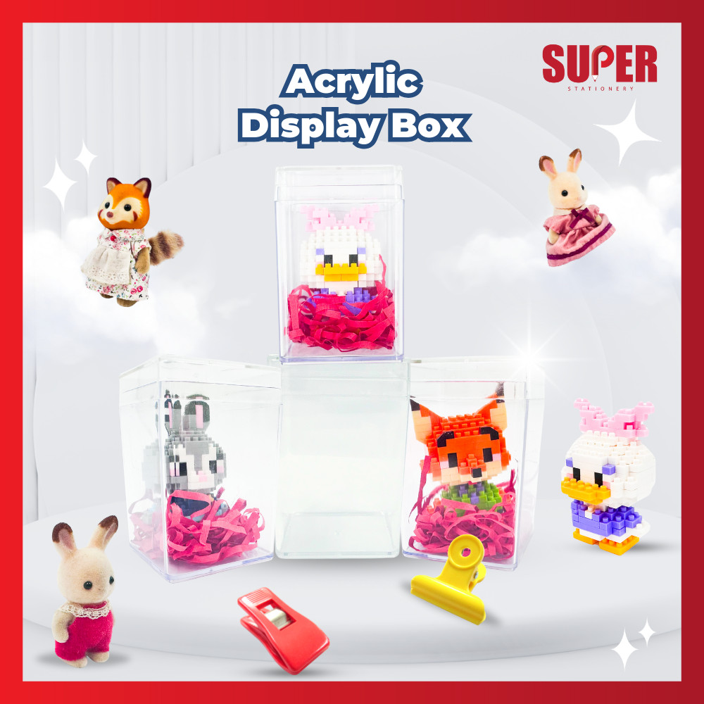 [Super Stationery] Yosogo Kotak Pameran Mainan Lutsinar Transparent ...