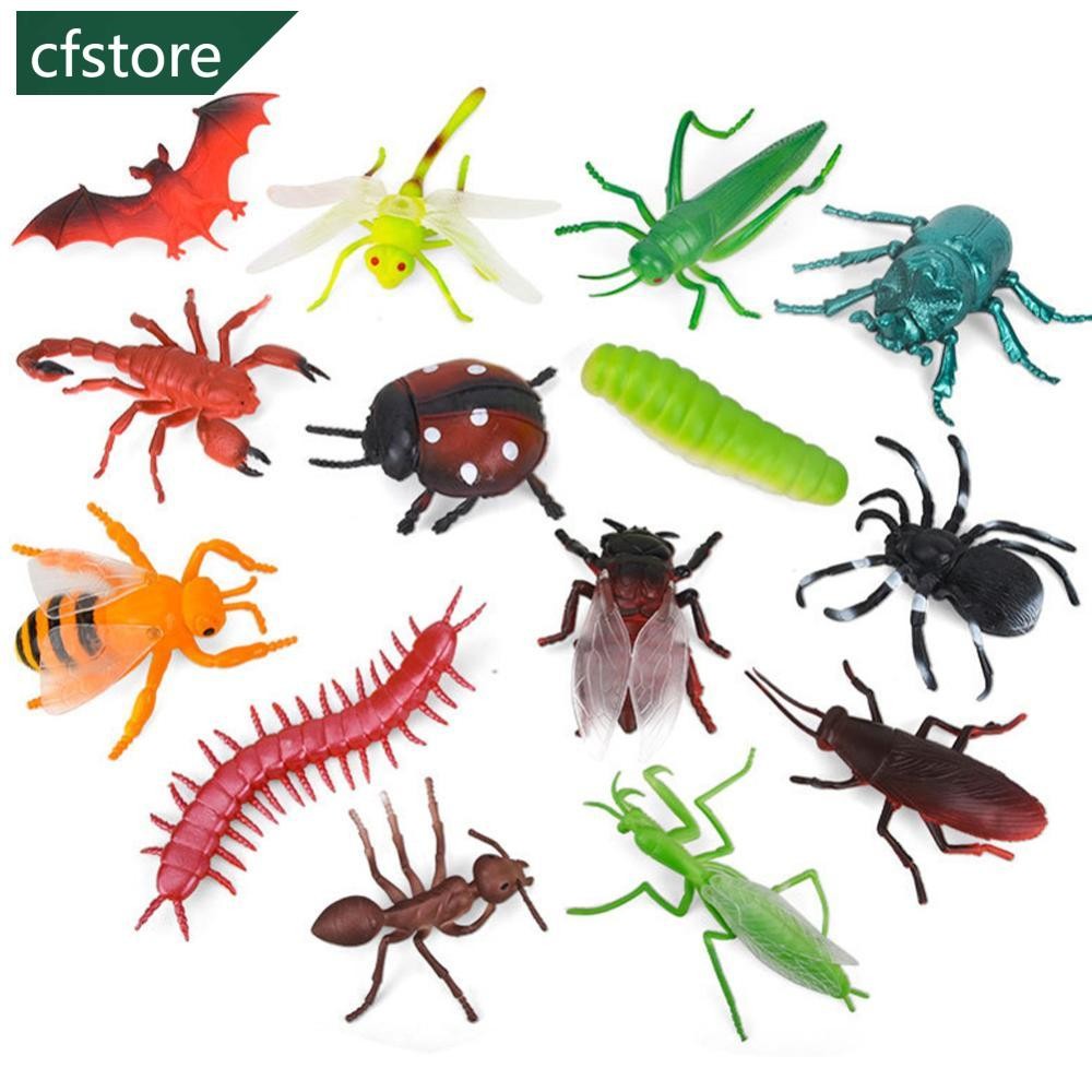 CFSTORE 1Set Simulated Animal Insects Set Figurine Beetles Spiders ...