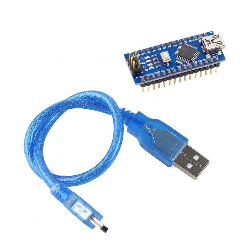Arduino Nano V3 Board Usb Cable Shopee Malaysia