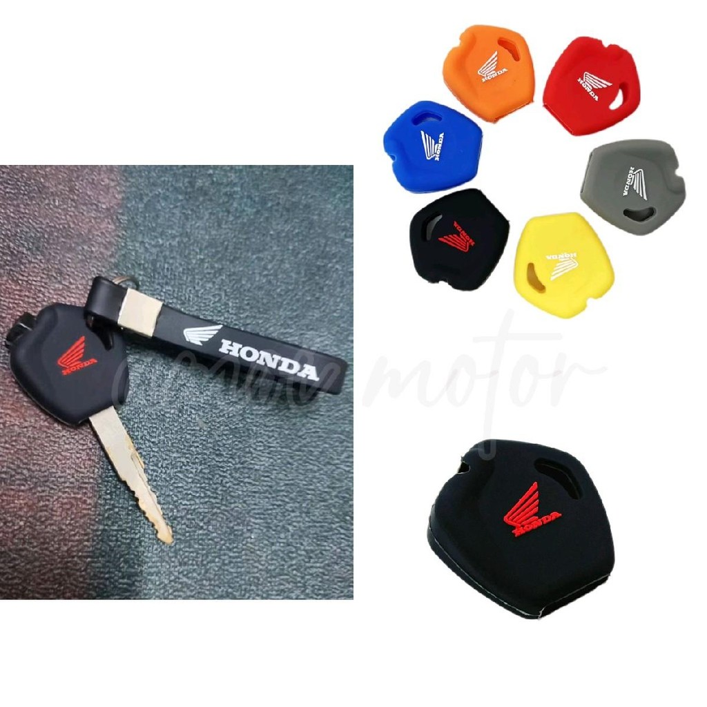 HONDA EX5 DREAM WAVE DASH ADV PCX KEY COVER RUBBER KEYCHAIN CONTROL ...