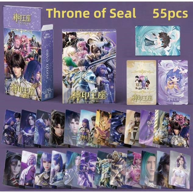 55-92pcs Manga Manhwa Death Note Throne of Seal Laser Holographic Lomo ...