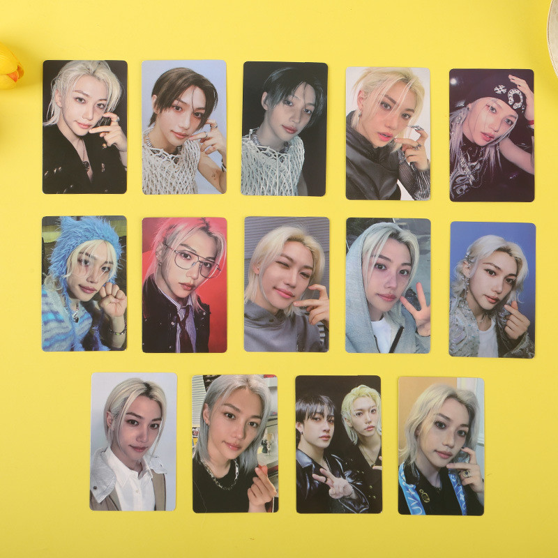 7-14pcs STRAY KIDS ATE Album Lomo Cards ODDINARY GO LIFE Photocards ...