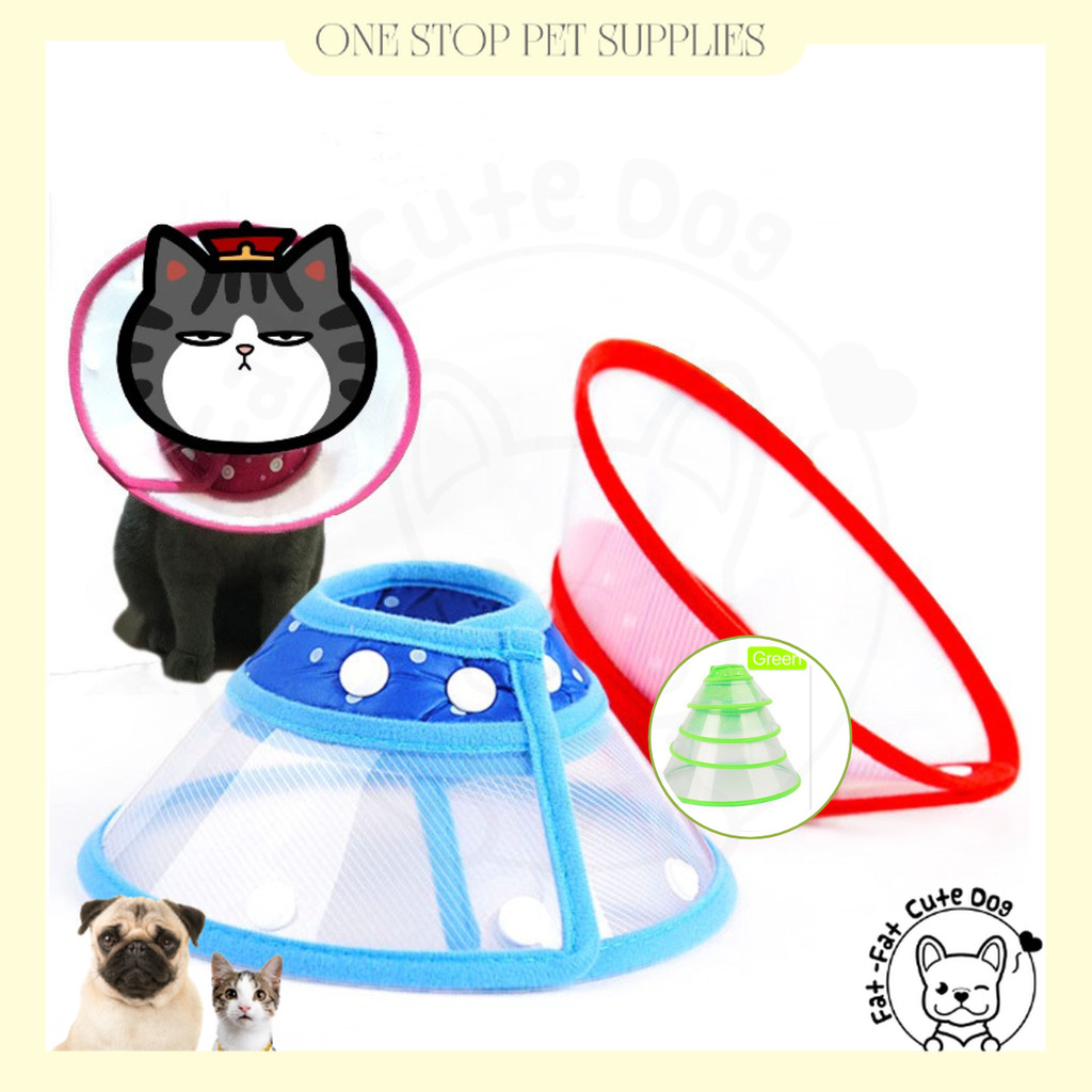 [Pet Shop]Pet E Collar Medical Recovery Cone Supply(S-XL) | Shopee Malaysia
