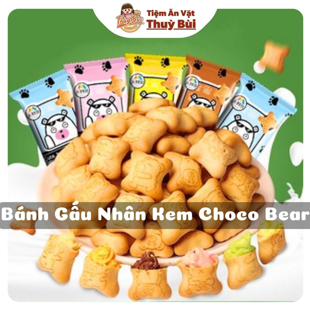 Choco Bear Cake Filled with Mixed Flavored Cream, Domestic Choco Bear ...