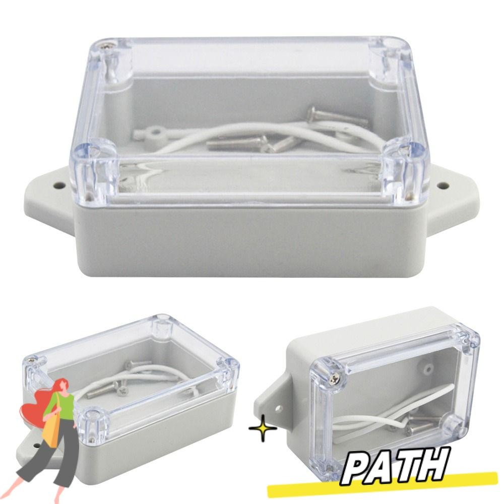 PA-HOME Plastic Junction Box Waterproof Transparent Cover Enclosure Electrical Project Boxes ...