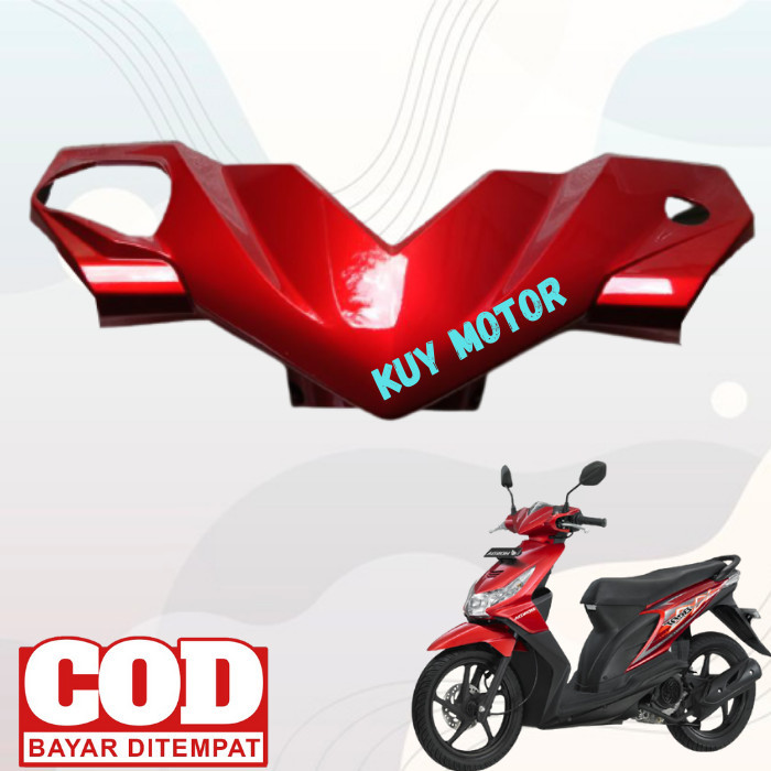 MERAH Red Honda BeAT Karbu Motorcycle Front Head Shell | Shopee Malaysia