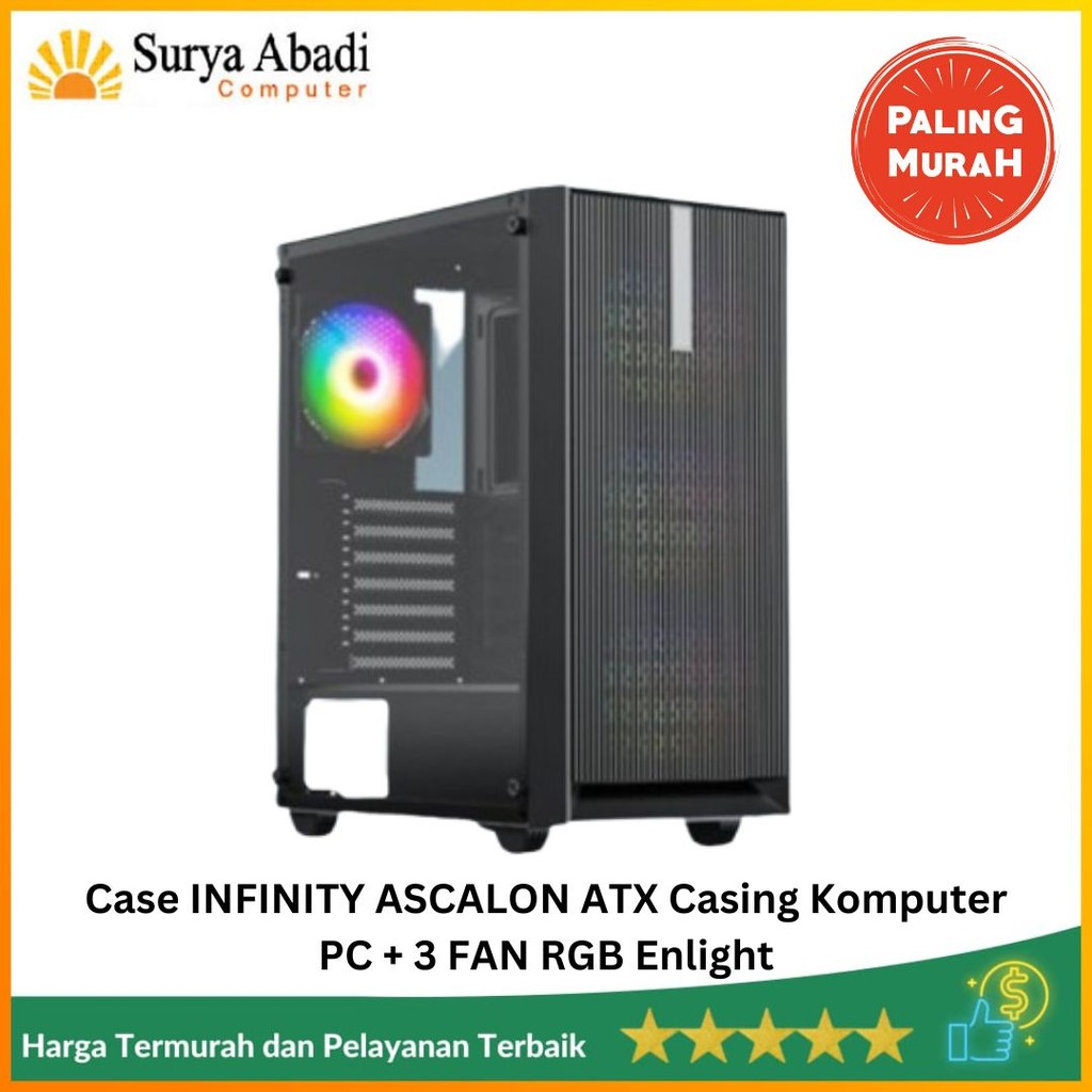 Ascalon Infinity Case | Case INFINITY ASCALON - mATX, ATX - INCLUDE 3 ...