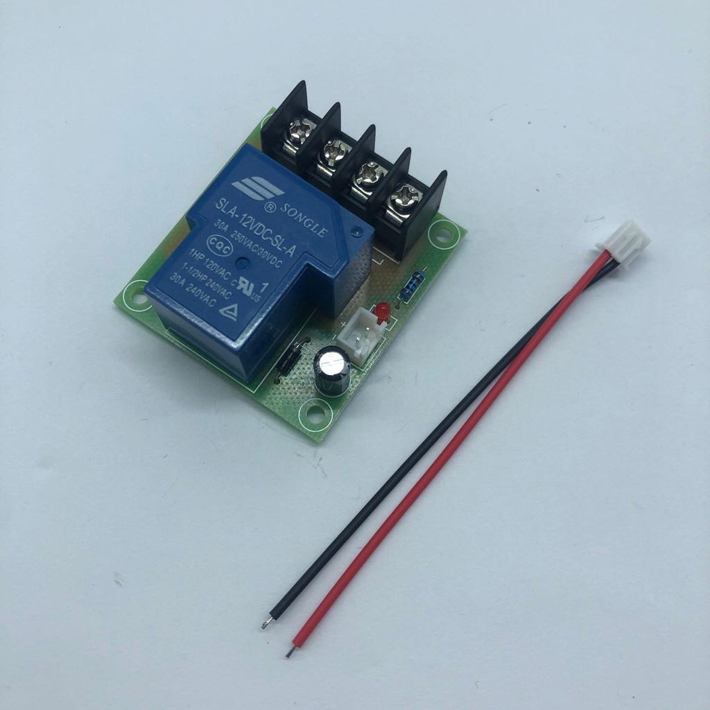 Xh-m138 30A High Current Switch Adapter Board Relay Board 12V Input ...