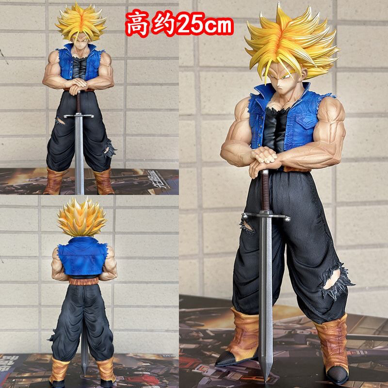 Trunks Double-Headed Warrior Dragon Ball Super Anime Garage Kits Statue ...