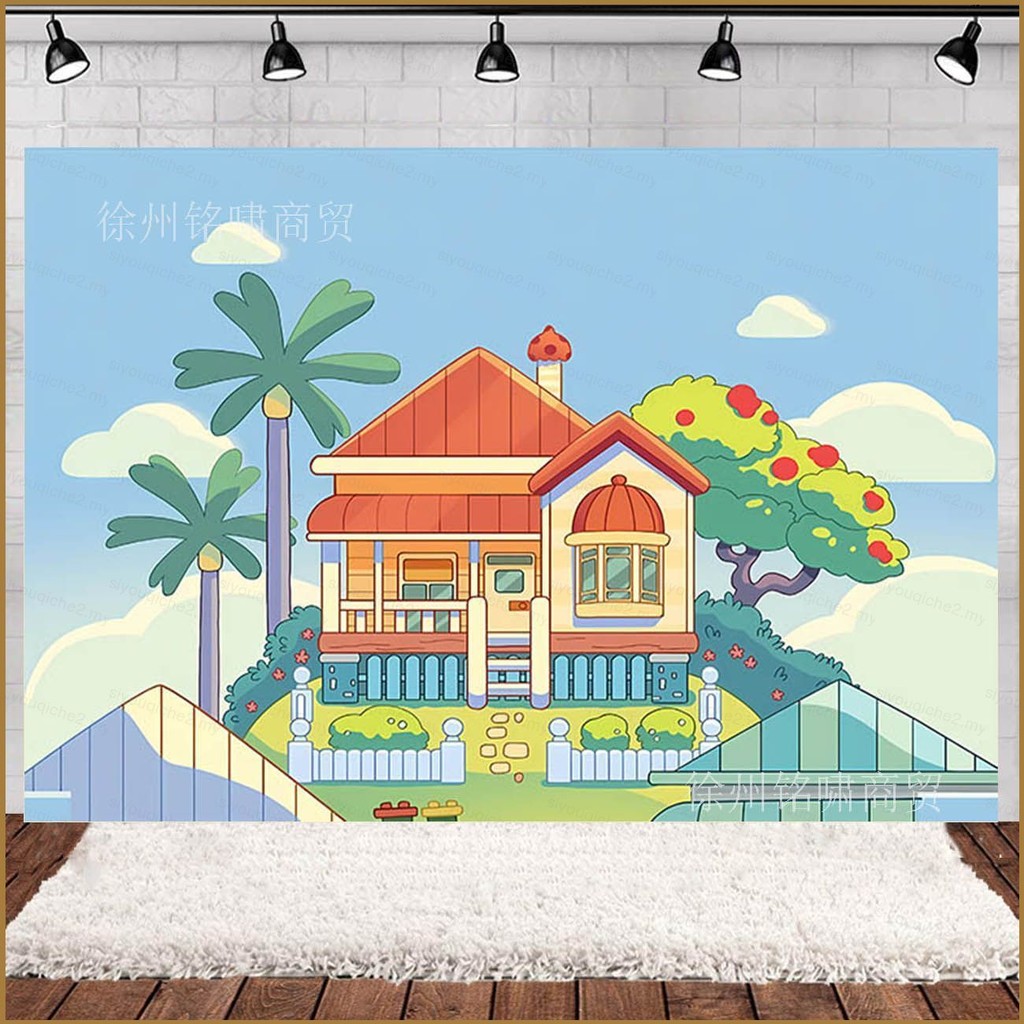 333 Bluey Theme Cartoon Animation Celebrate Party Photo Photography ...