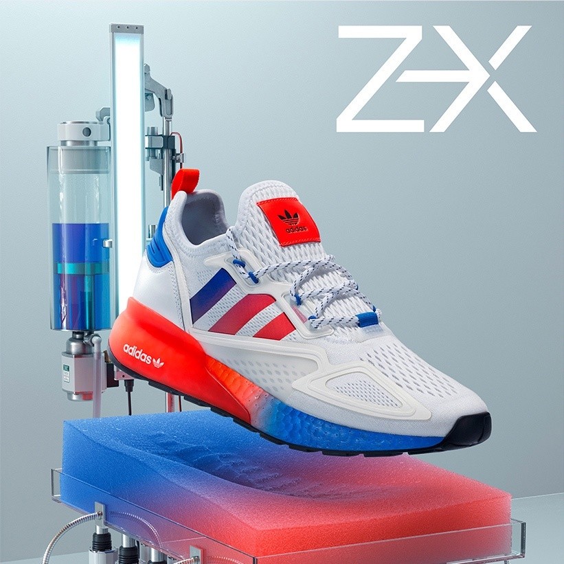 ZX 2K Boost Men And Women Sport Running Shoes 6 Color ZX 2K Sports ...