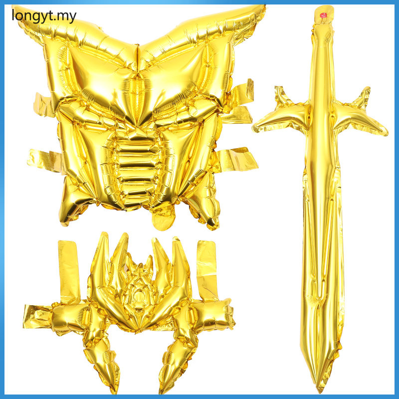 Inflatable Knight Armor Battle Toy Cosplay Decor Prop Photo Toys ...