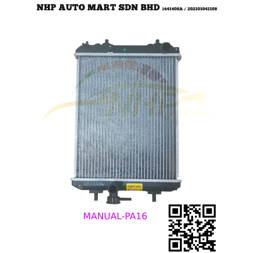 MYVI 1.0 / 1.3 2005-2010 RADIATOR AUTO/MANUAL PA16 PA22 PA26 NORMAL ...