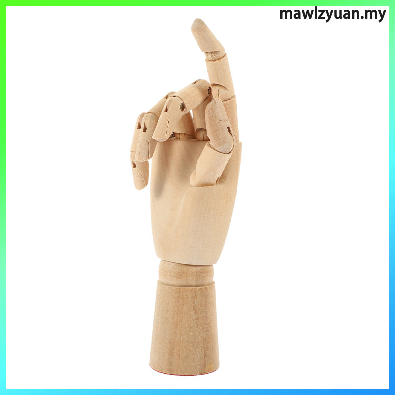 Wooden Figurines Art Sketching Hand Dolls Figure Manikin Statue ...