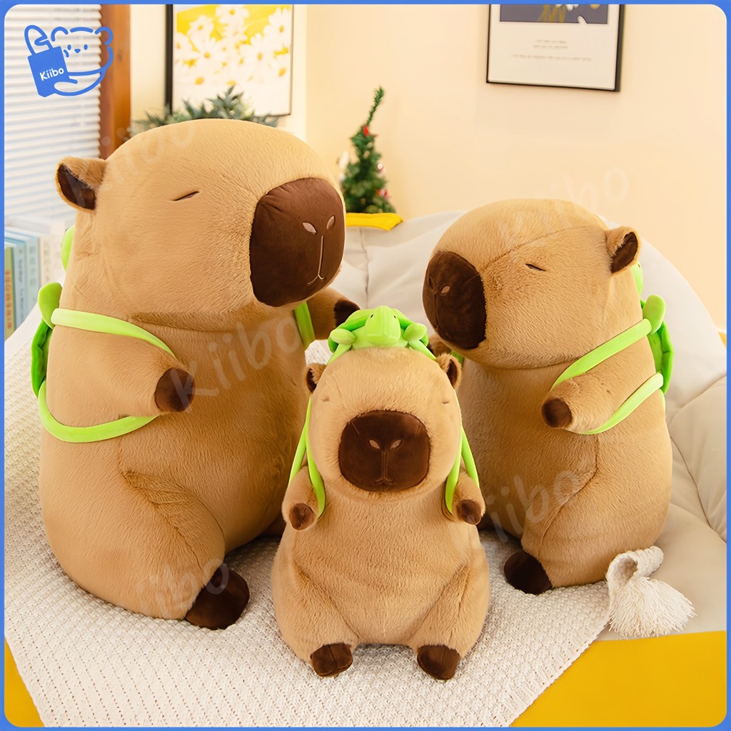 Capybara Plush Toy Cute Capibara Plushie Toy Anak Patung Comel Animal ...
