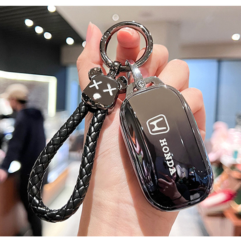 for Honda Key cover crv xrv hrv CIVIC Accord BREEZE car keychain car ...