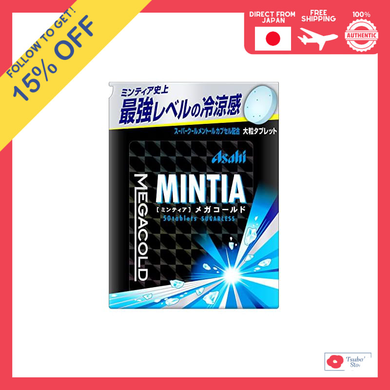 Asahi Group Foods Mintia Mega Cold 50 tablets x 4 packs | Shopee Malaysia