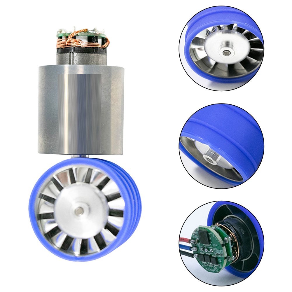Turbine High Speed Brushless Motor 80,000 rpm Violent Fan Motor DC7.4v ...