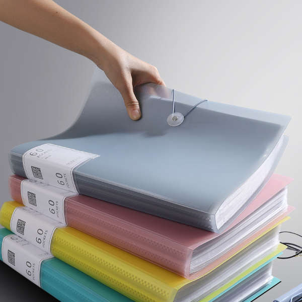 management file file bag folder A4 folder buku maklumat, sisipan telus ...